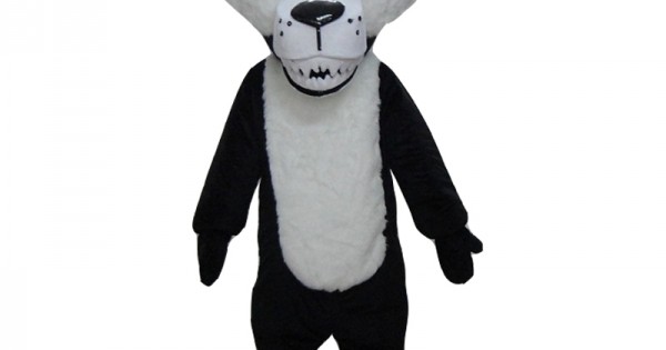 Black Wolf Mascot Costume Buy, Cheap Wolf Cosplay Costumes